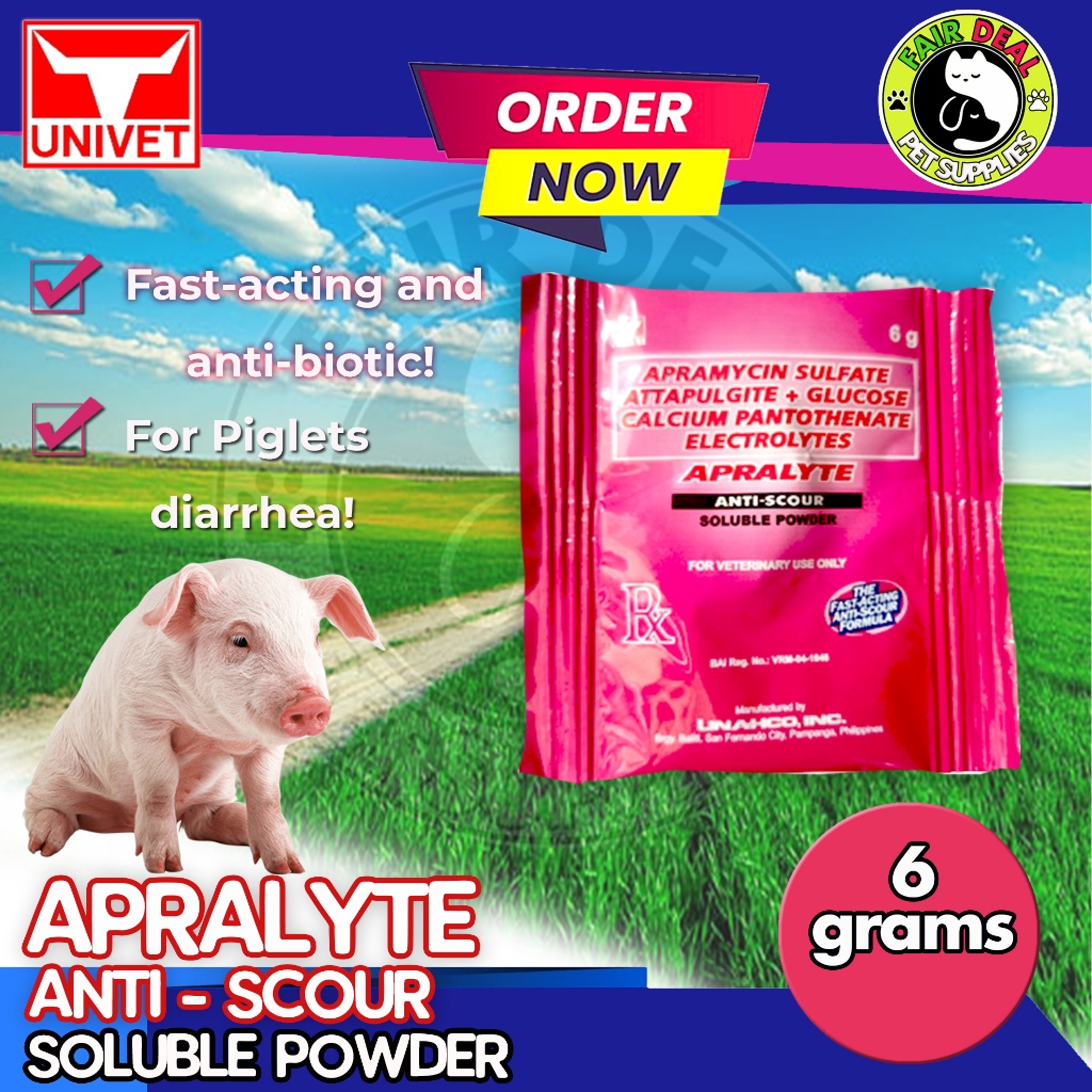 APRALYTE Anti-Scour 6grams (PER SACHET) | Shopee Philippines