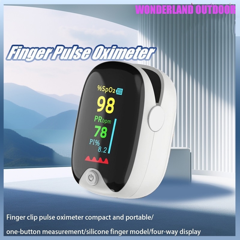 Mini portable finger oximeter Pulse oximeter Oxygen saturation monitor ...