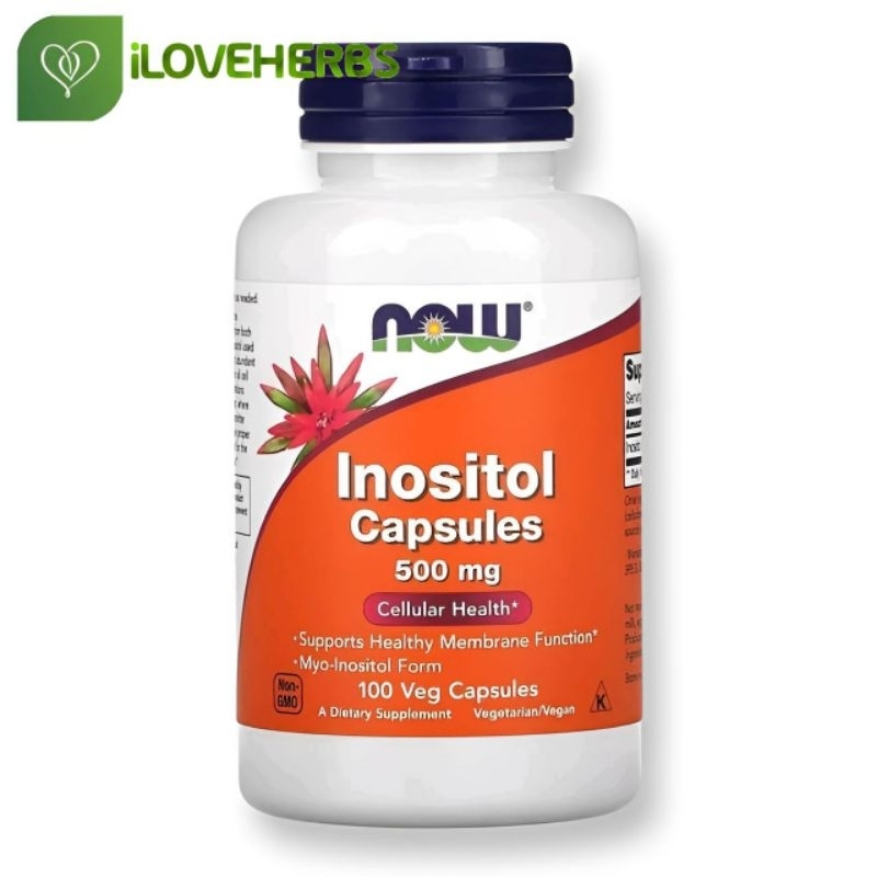 Inositol Capsules, 500 mg, 100 Veg Capsules | Shopee Philippines