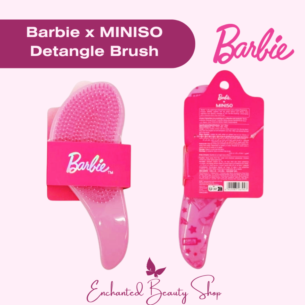Barbie x MINISO Detangle Brush | Shopee Philippines