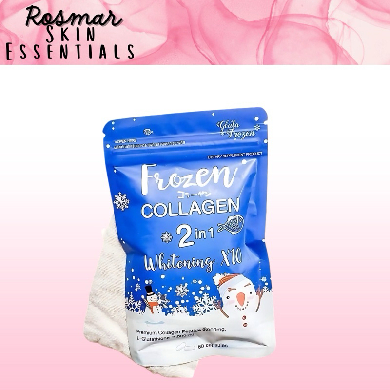 Frozen Collagen 2in1 | 10x Whitening | Collagen Glutathione | Shopee ...