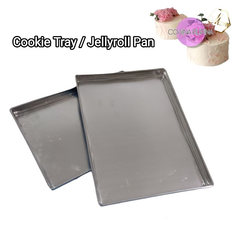 Jelly Roll Rectangular Baking Tray Jelly Rollpan Cookie Sheet 1 Inch ...