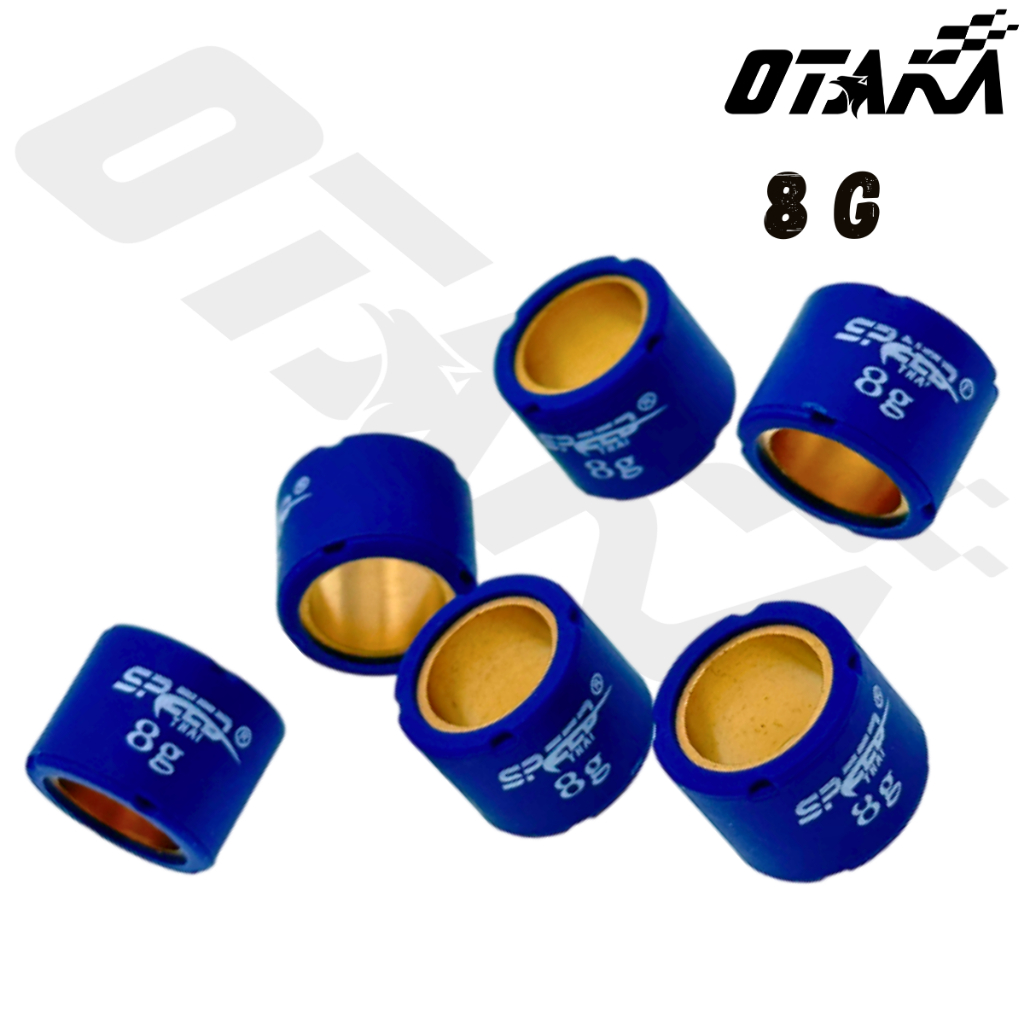 ROLLER SET FLYBALL SOLD AS 6PCS FOR BEAT CAR/SKYDRIVE/MIO125/M3/WAVE ...