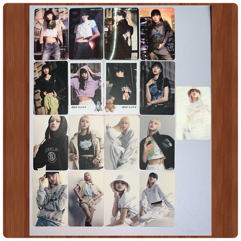 Lisa x ADLV Photocards 2022 & 2023 (Latest release) | Shopee Philippines