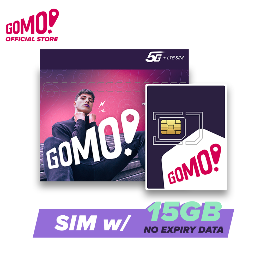 GOMO SIM with 15GB No Expiry Data | Shopee Philippines