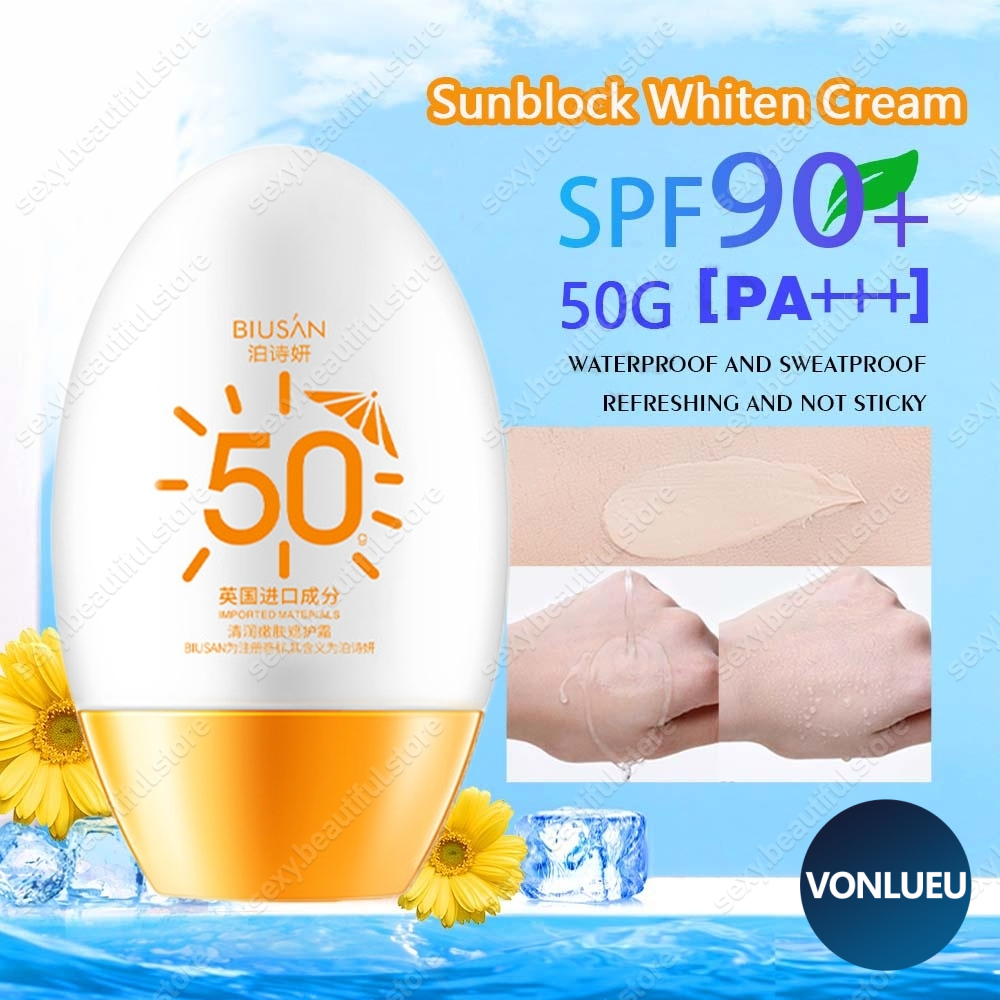 【v】Sunscreen for Face SPF50+ UV Isolation Cream Moisturizer Control Oil ...