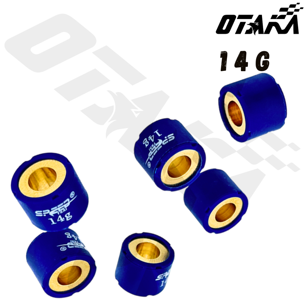 ROLLER SET FLYBALL SOLD AS 6PCS FOR BEAT CAR/SKYDRIVE/MIO125/M3/WAVE ...