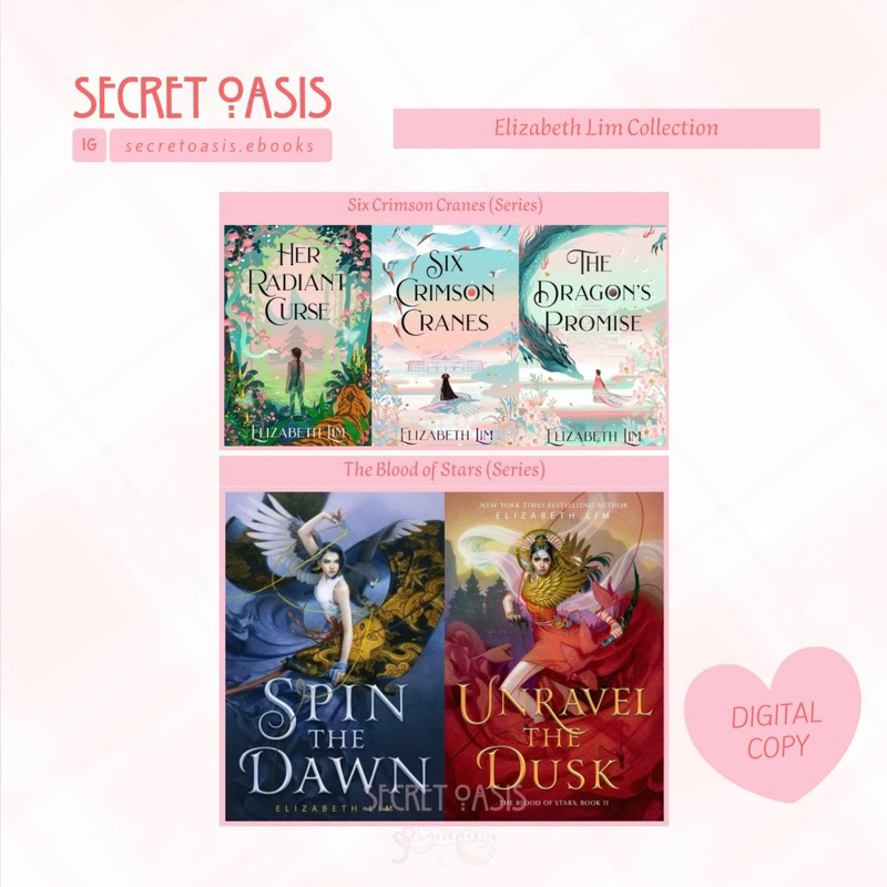 Elizabeth Lim - Six Crimson Cranes | Shopee Philippines