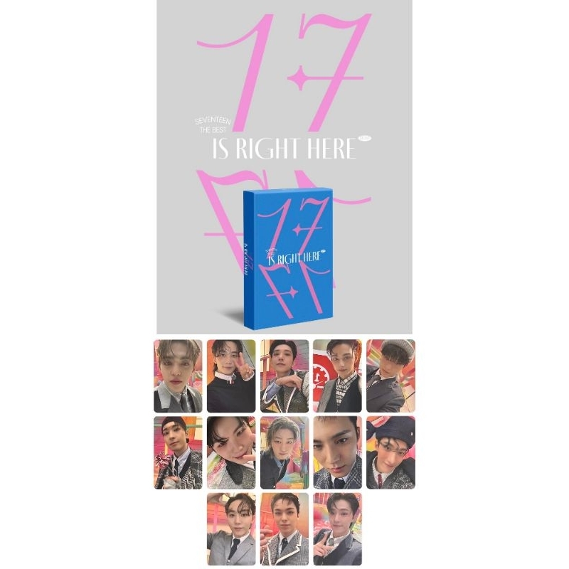 (ONHAND BEATROAD POB) 17 IS RIGHT HERE DEAR VERSION WITH RANDOM BEATROAD/JOEUN POB | Shopee ...