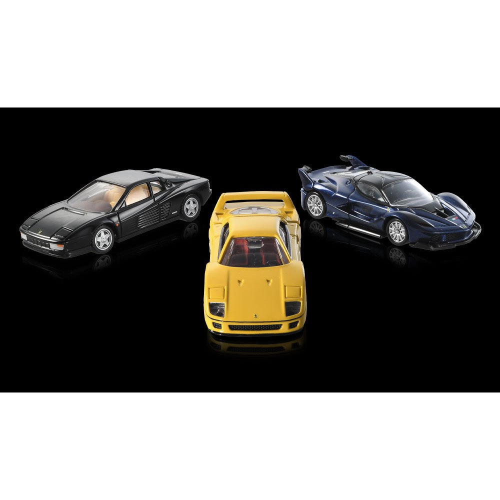 TAKARA TOMY "Tomica Premium FERRARI 3 MODELS Collection" Mini Car Toy ...