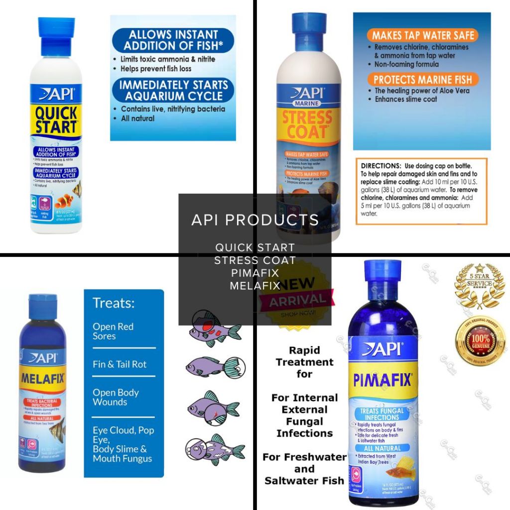 API Quick Start, Melafix, Pimafix, Stress Coat [in 4oz, 8oz, 16oz ... API Quick Start, Melafix, Pimafix, Stress Coat [in 4oz, 8oz, 16oz ...