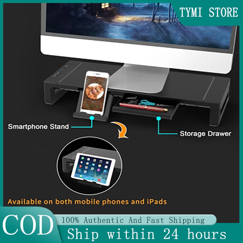 Monitor Booster Stand Laptop Lifting Stand Desktop Storage Monitor ...