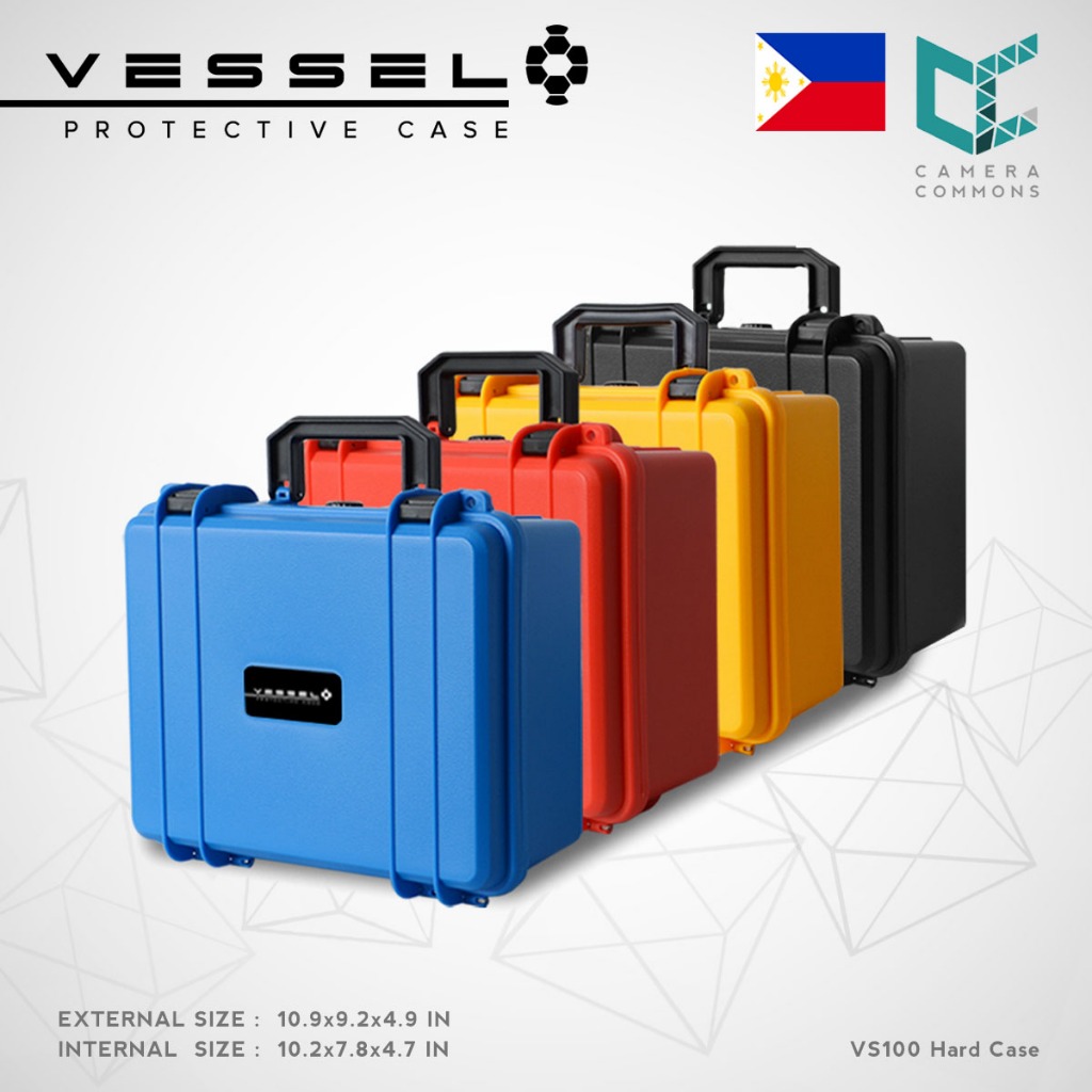 VESSEL VS100 Portable Hard Case for Photography, Equipment, Instruments ...