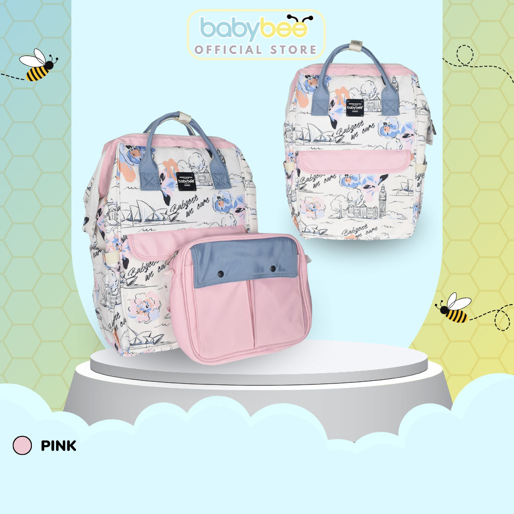 Babybee Diaper Bag School Maternity Backpack | Shopee Philippines