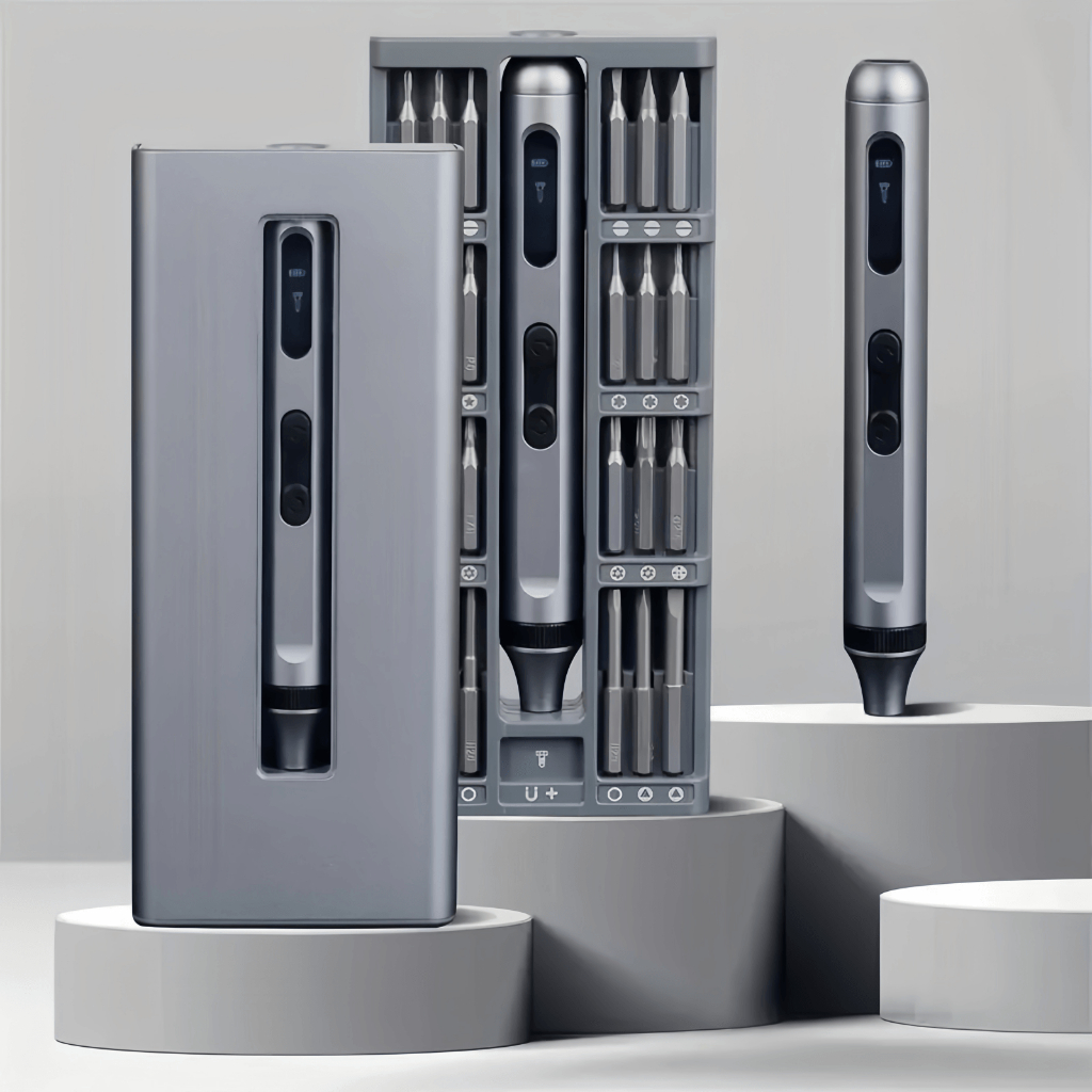 Precision Electric Screwdriver Set, Quiet and Durable Type-C Fast ...