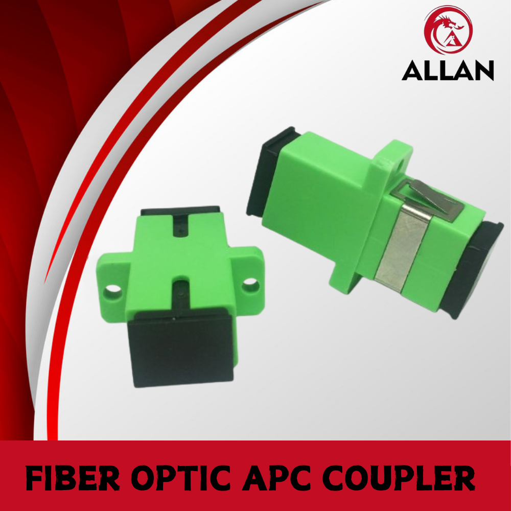 ALLAN SC-APC Coupler SC Female to SC Female APC Simplex SC-SC Fiber ...