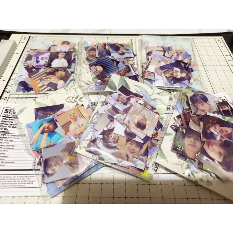 60 PC's seventeen stickers with more surprise freebies | Shopee Philippines