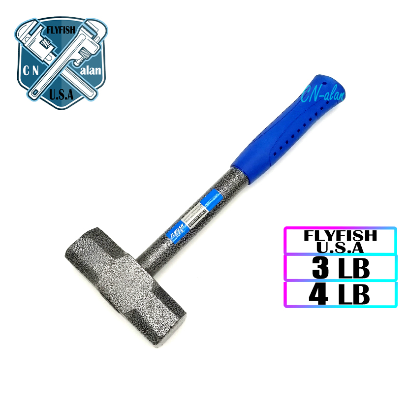 [Maso]FLYFISH octagonal sledgehammer heavy metal body 3lbs/4lbs ...