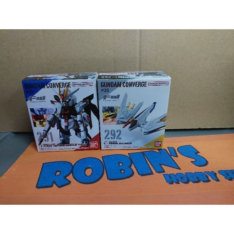 Bandai Fusion Works Gundam Converge 25 #291 #292 Strike Freedom type II ...