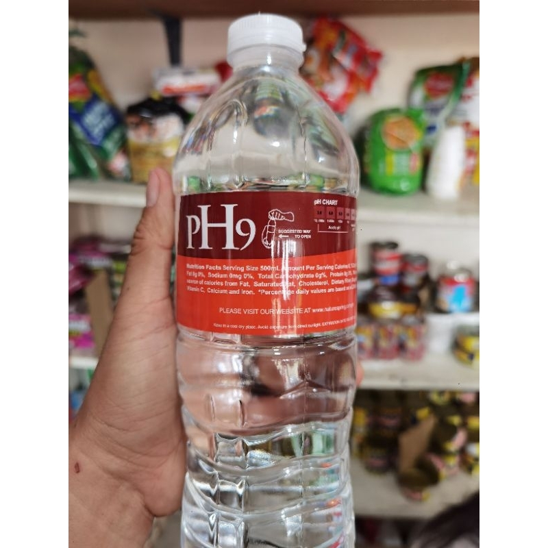 Nature's Spring Drinking Water PH9 1000ml and 500ml | Shopee Philippines