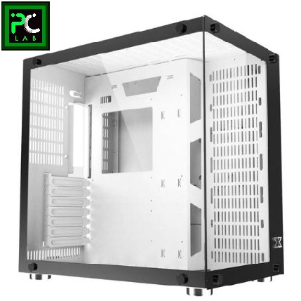 Coolman Robin 2 Dual Chamber Tempered Glass Gaming Case- white | Shopee ...