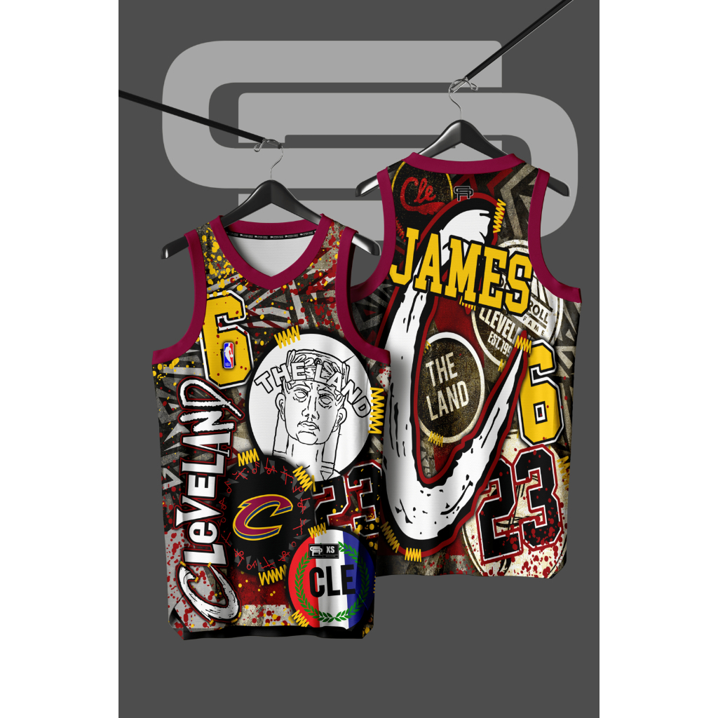 CLEVELAND CAVALIERS CONCEPT FULL SUBLIMATION BASKETBALL JERSEY | Shopee ...