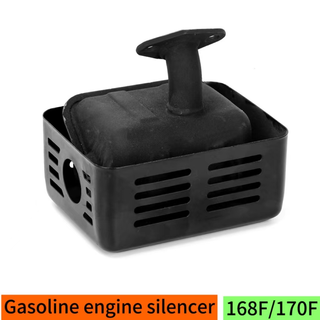 Replacement Muffler Assembly Assy For Gasoline Engine 168F 5.5HP - 7 ...