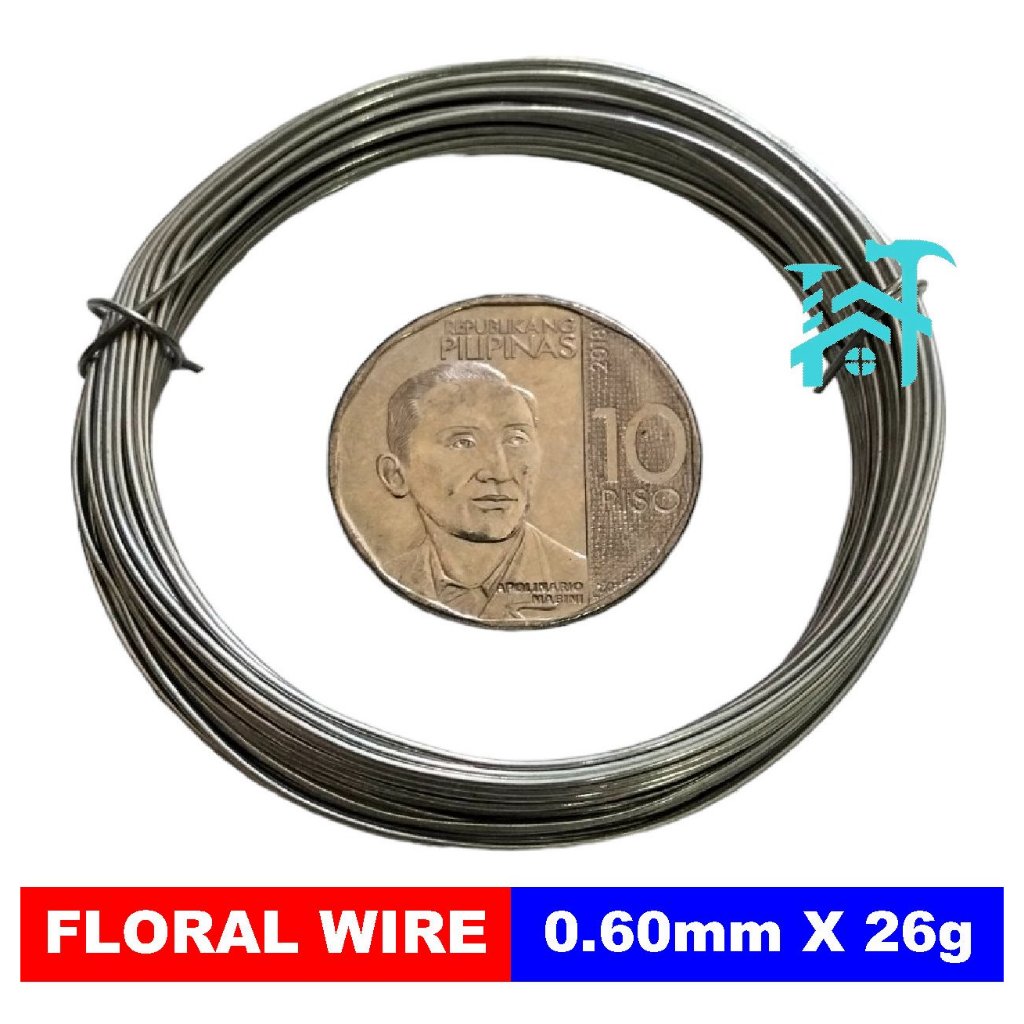 SUPER THIN FLORAL WIRE #22 or 0.60 mm THICK (26 GRAMS) | Shopee Philippines