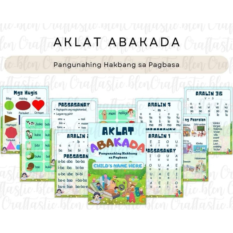 ABAKADA Booklet 70 pages Hard Cover | Shopee Philippines