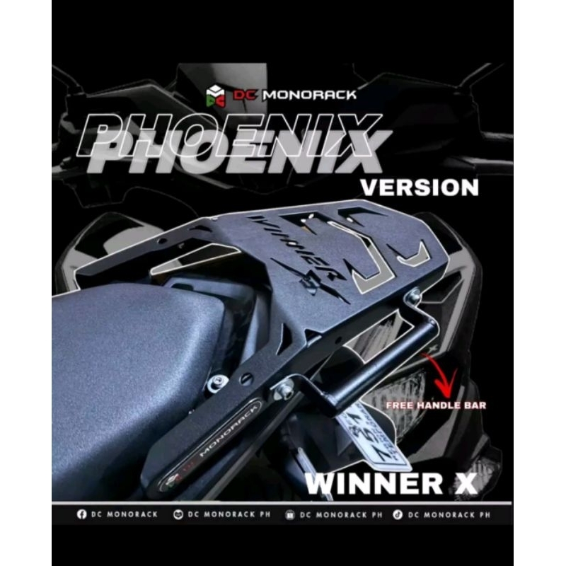 DC MONORACK TOP BOX BRACKET FOR HONDA WINNER X PHOENIX VERSION (FREE ...