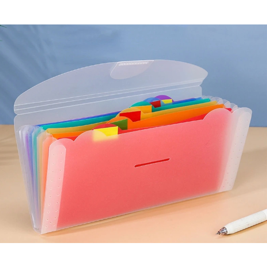 Bill Folders Desktop File Portable Organizer Expanding Accordion ...