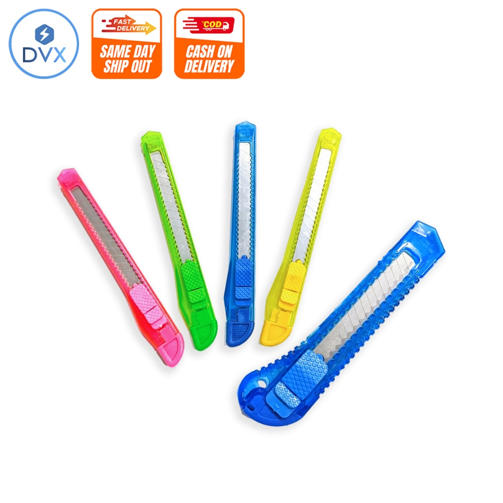 DVX Small and Large Cutter Retractable Plastic Blade Cutter Arts ...