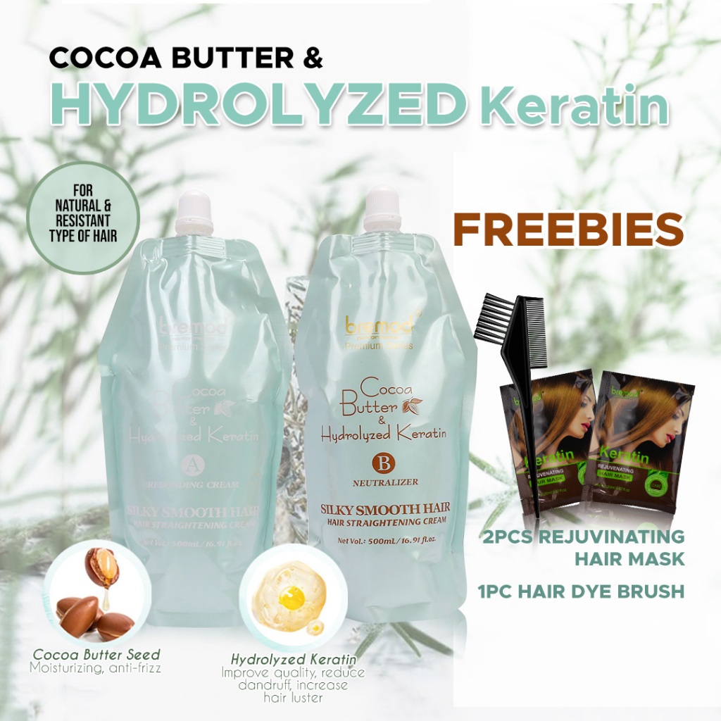 Bremod Performance Premium Series Cocoa Butter & Hydrolyzed Keratin ...