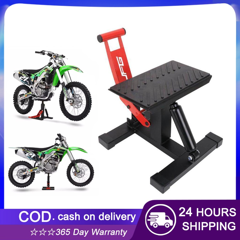 Universal Motorcycle Hydraulic Lifter Stands Dirt Bike Repair Stands ...