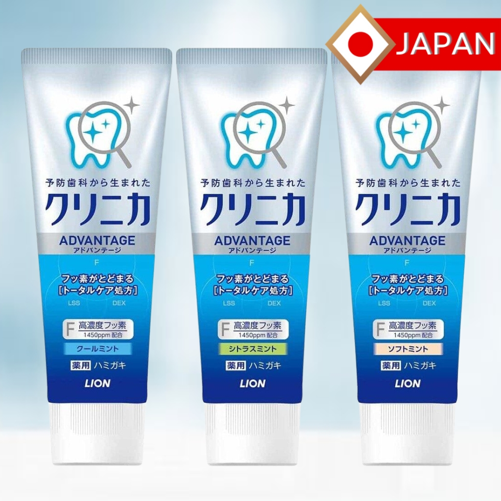 Lion Clinica Toothpaste Cool Mint / Citrus Mint 130g 【Direct from Japan ...
