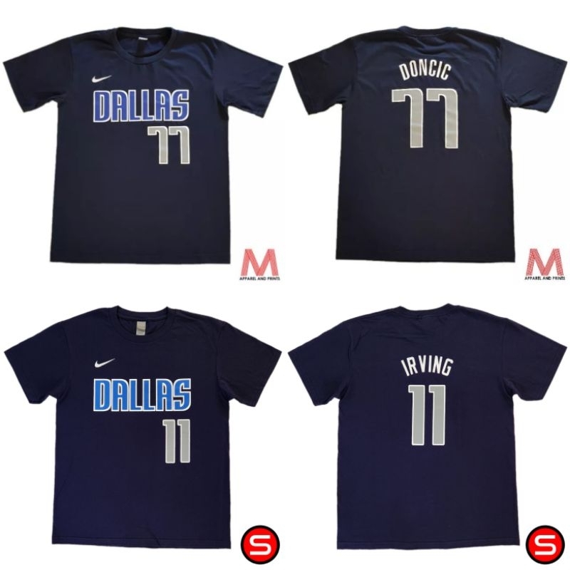 Dallas Mavericks #77 #11 Luka Doncic Kyrie Irving NBA T-Shirt | Shopee ...