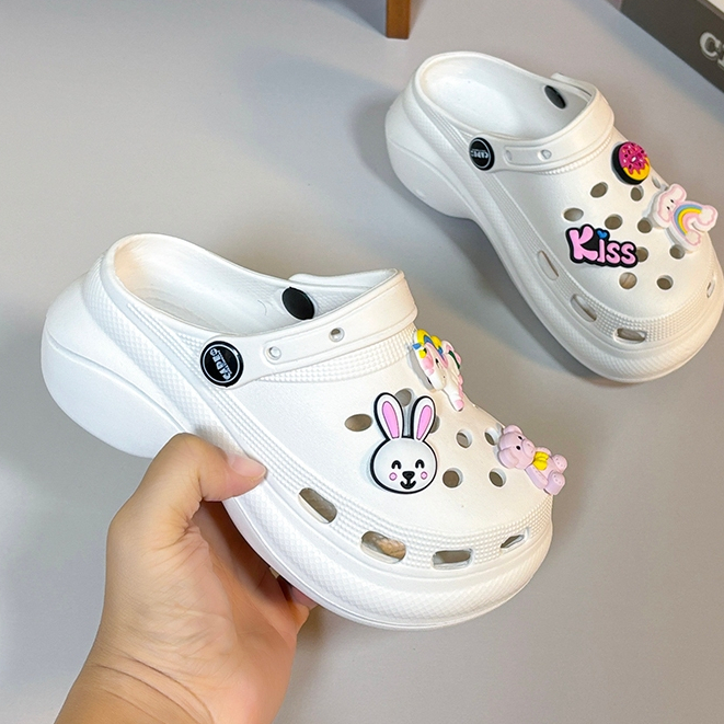 Crocs medium-sized children's thick-soled durable sandals for kids ...