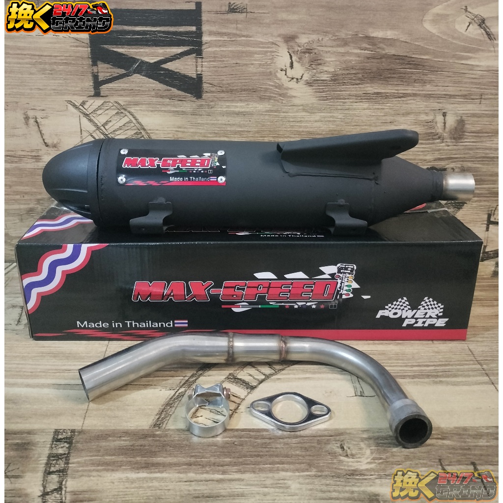 Max Speed Power Pipe Mio Sporty Made In Thailand | Shopee Philippines