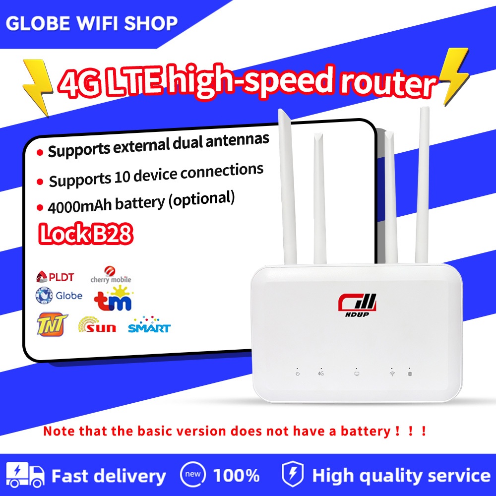 4G LTE WiFi Router Smart CPE Router Up to 300Mbps 2.4G-B625 Sim Card ...