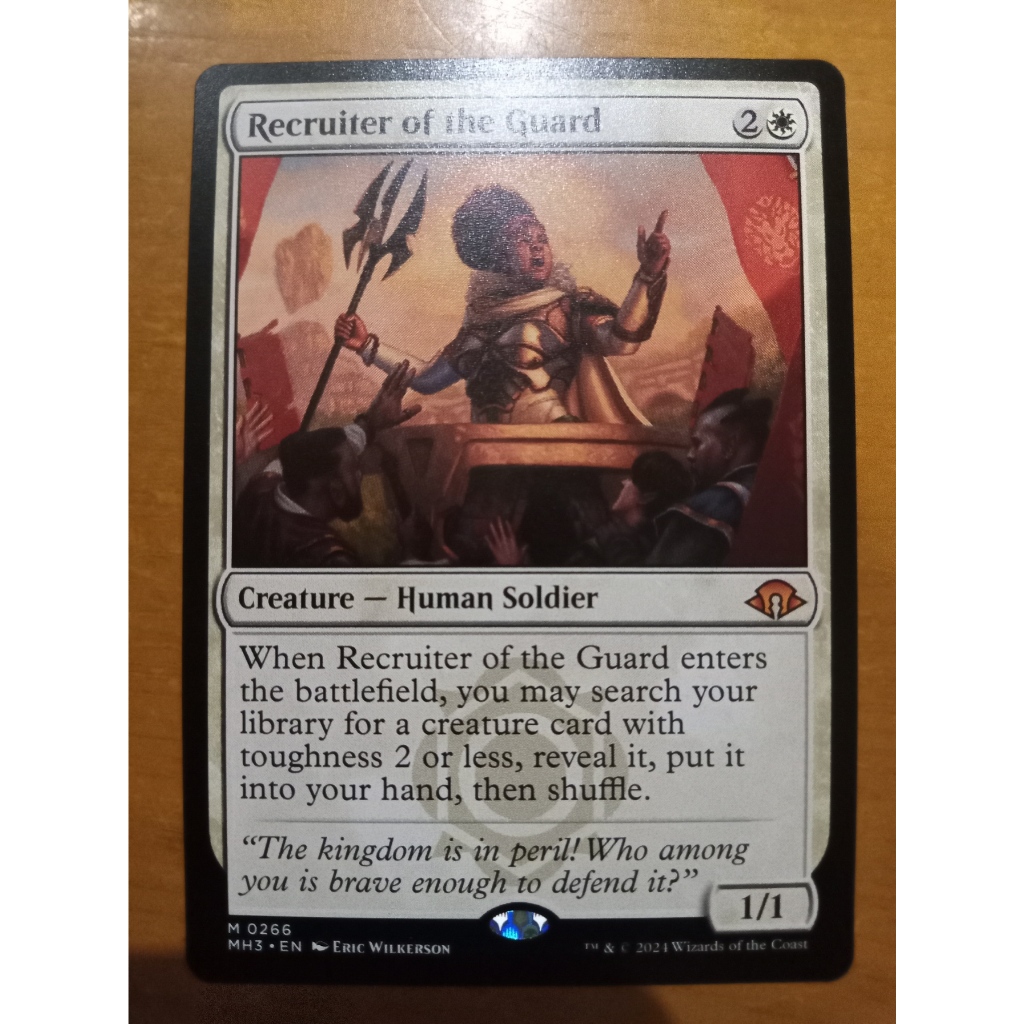 MTG Recruiter of the Guard Mythic Modern Horizons 3 MH3 Magic the ...