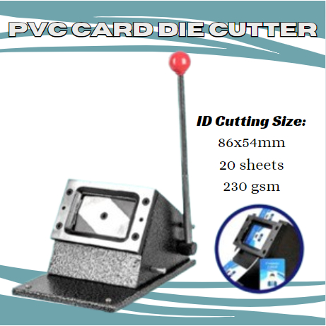 QUAFF PVC Card Die Cutter ID QUAFF Size 86x54mm | Shopee Philippines