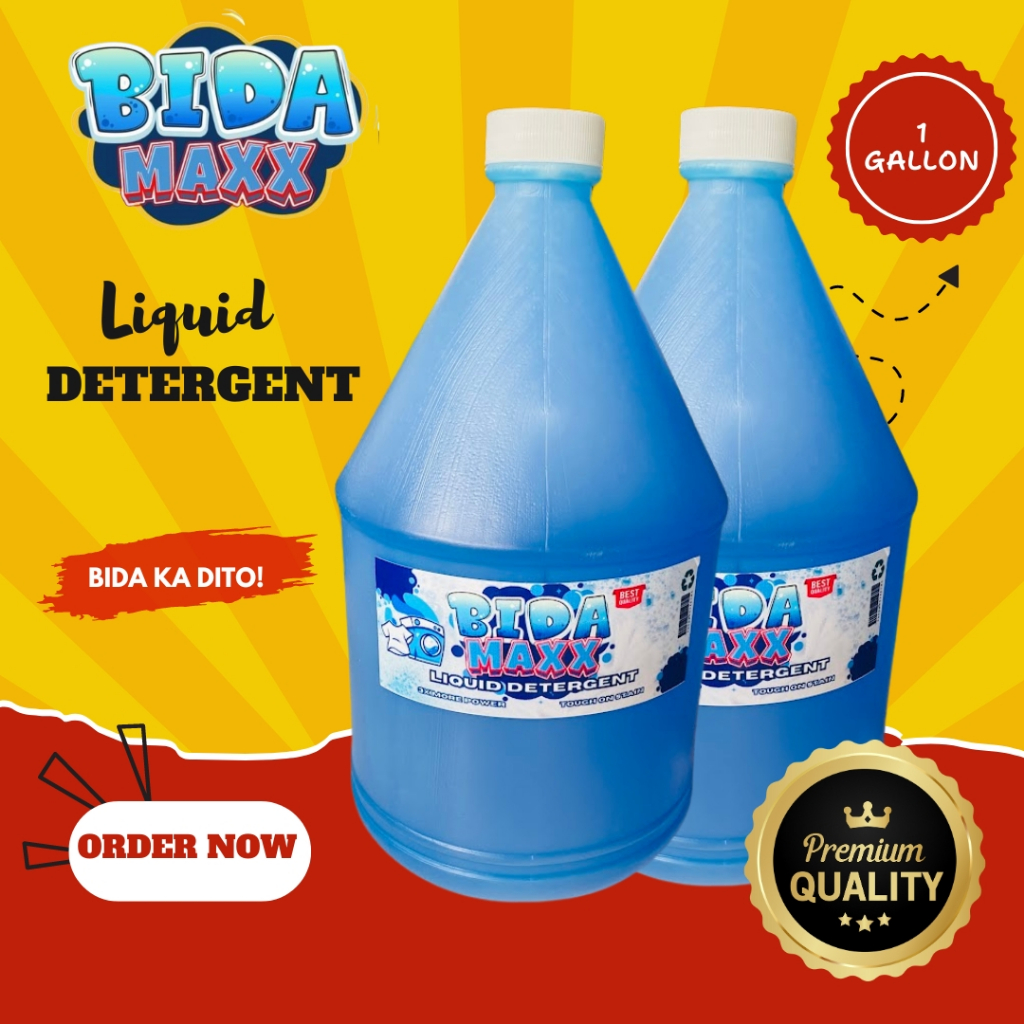 BIDA MAXX Liquid Detergent (1 Gallon) | Shopee Philippines