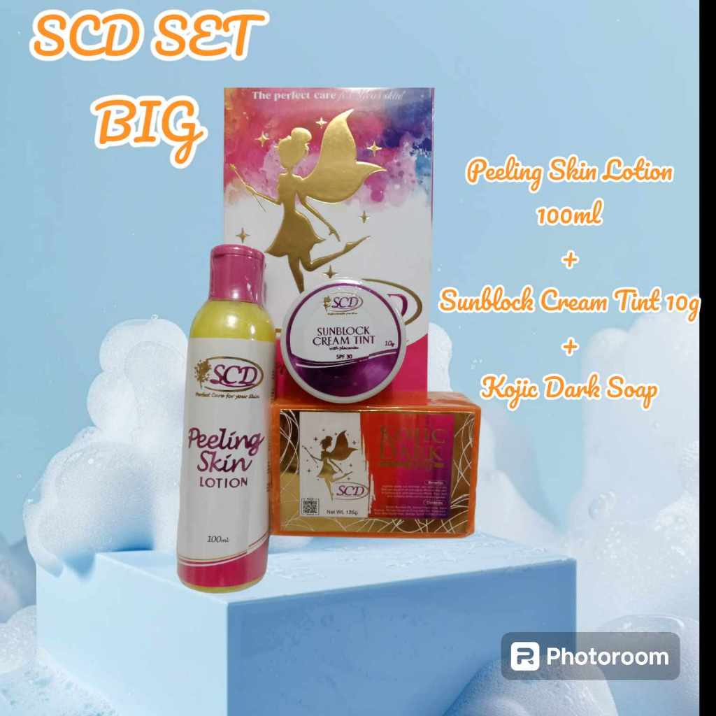 SCD Peeling Skin Lotion Big Set| Rejuvenating Set | Shopee Philippines