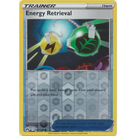 energy retrieval crown zenith pokemon trading cards | Shopee Philippines