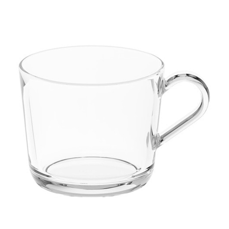 Clear Glass Mug (24cl / 36cl) | Shopee Philippines