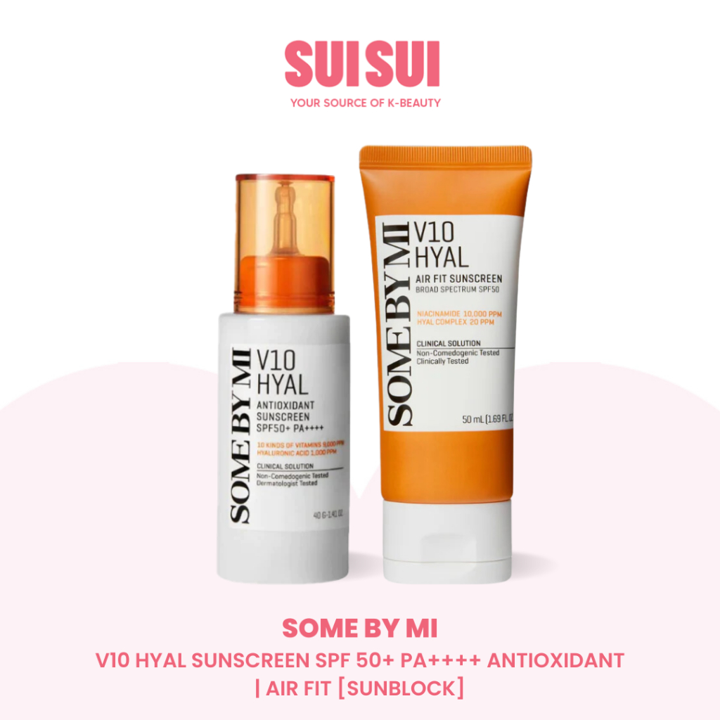 Some By Mi V10 Hyal Sunscreen SPF 50+ PA++++ Antioxidant | Air Fit ...