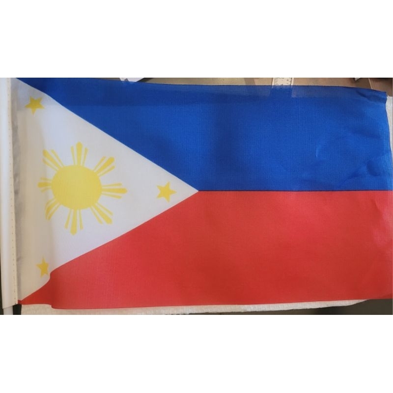 PHILIPPINE FLAG W/STICK 7x11.5" | Shopee Philippines