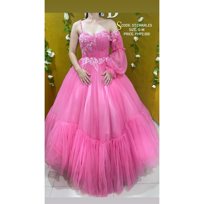 DEBUT GOWN (ST CHARLES) | Shopee Philippines