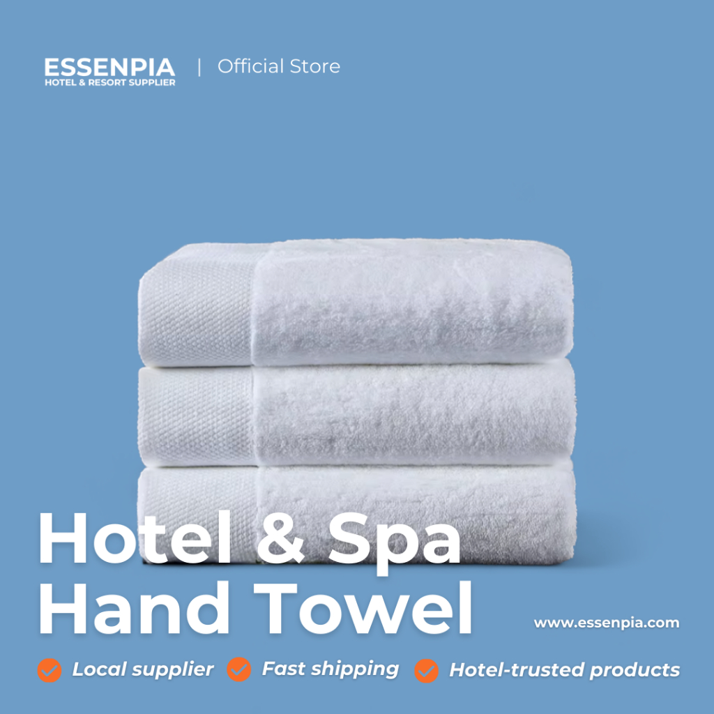 Luxurious Hotel Spa HAND TOWEL 100% Cotton (150g) | Shopee Philippines