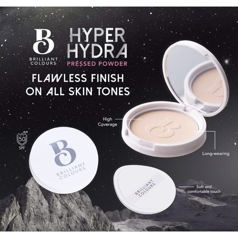 BRILLIANT PRESSED POWDER (Brilliant Colours HYPER HYDRA Pressed Powder ...